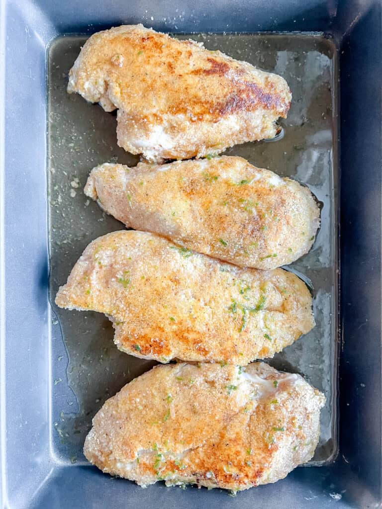 Maple Lime Almond Flour Breaded Chicken