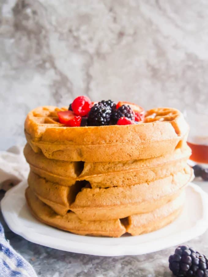 Paleo Waffle Recipe (Gluten-free, Dairy-free) - Perchance to Cook