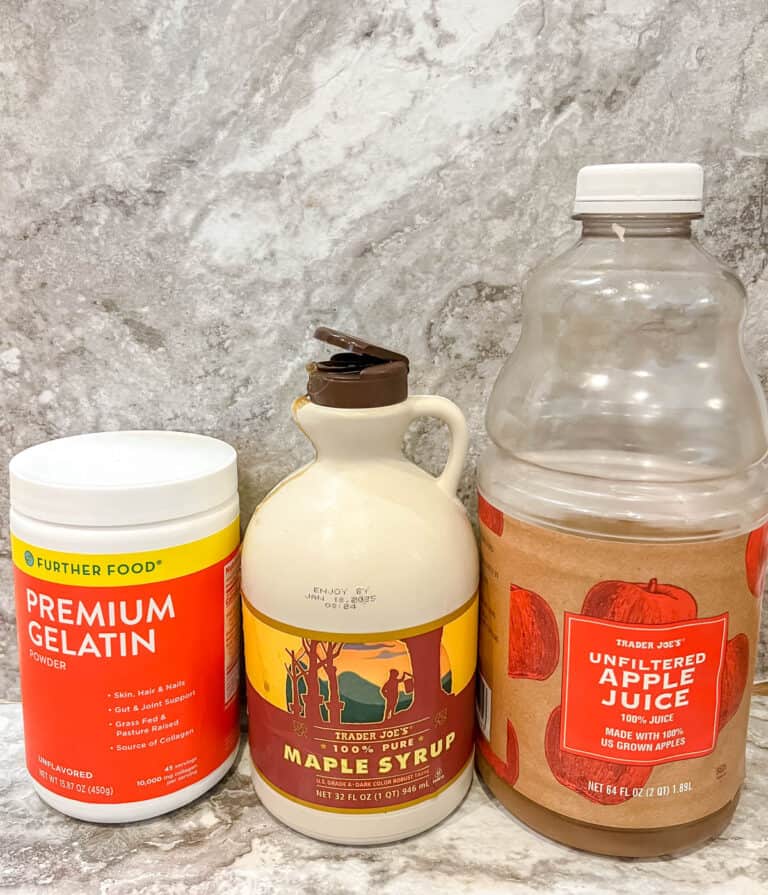 Homemade Apple Juice Gelatin Gummies - Perchance to Cook